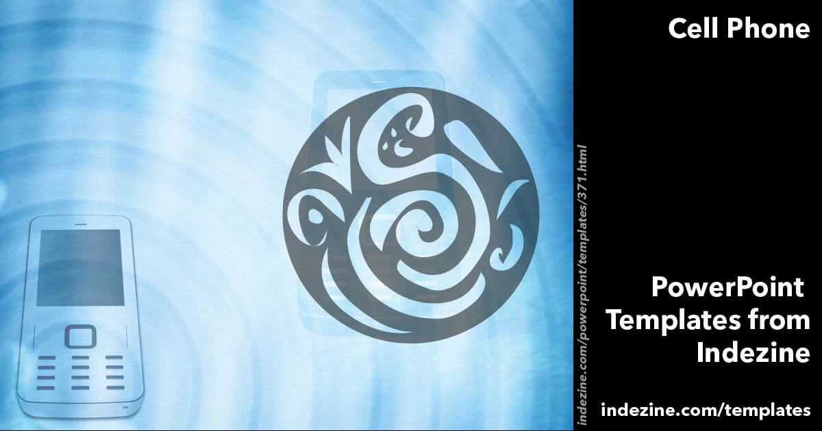 Cell Phone 03 PowerPoint Template