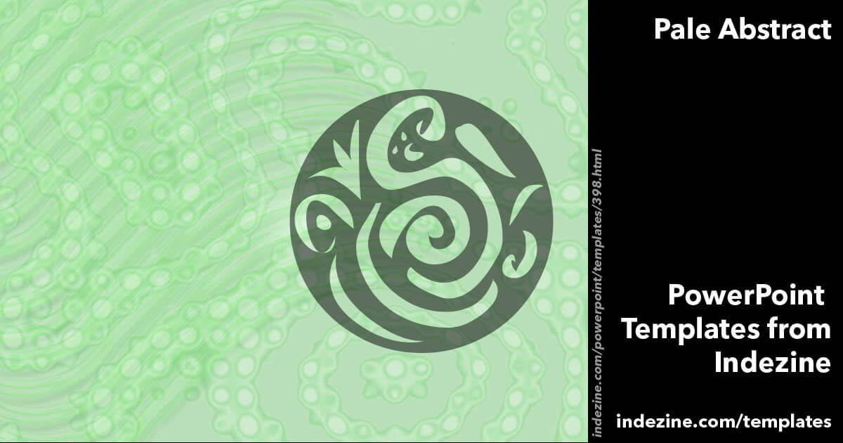 Pale Abstract PowerPoint Template