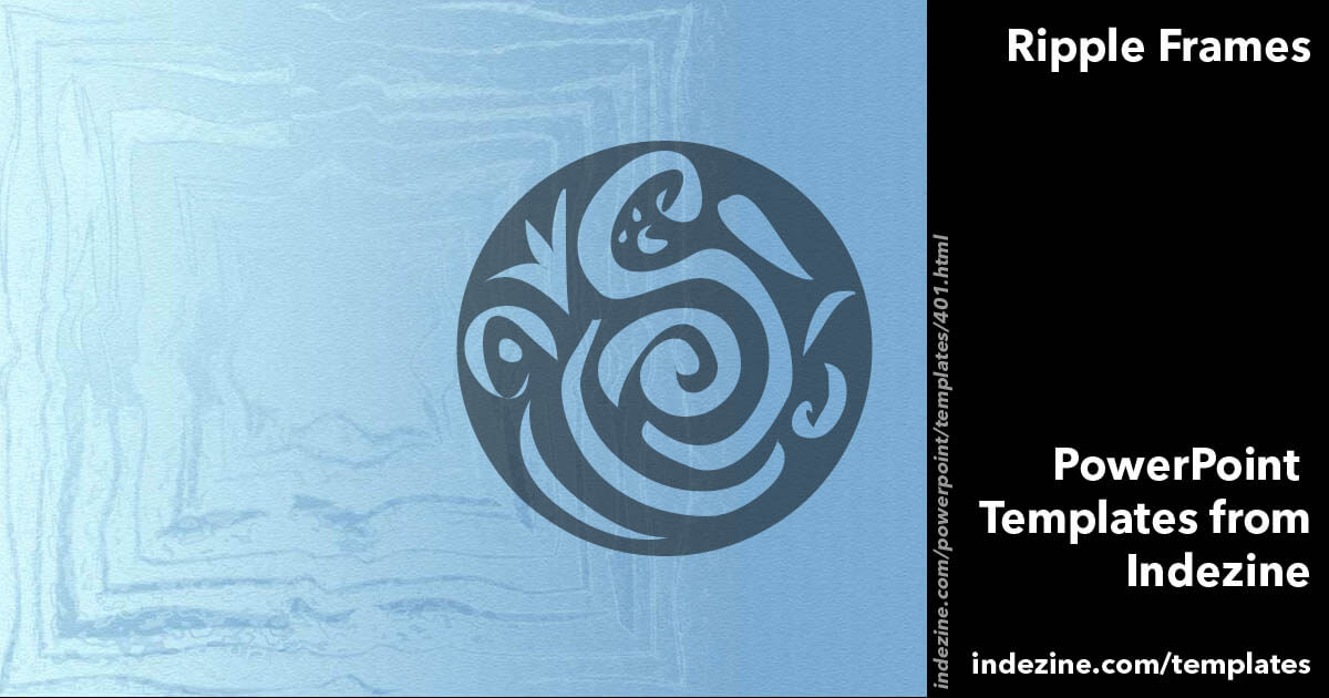 Ripple Frames PowerPoint Template