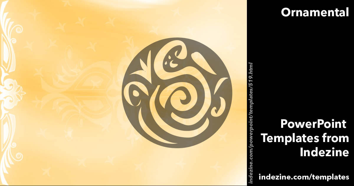 Ornamental 04 PowerPoint Template