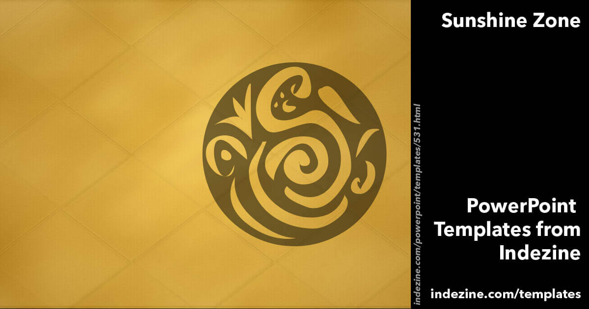 Sunshine Zone PowerPoint Template