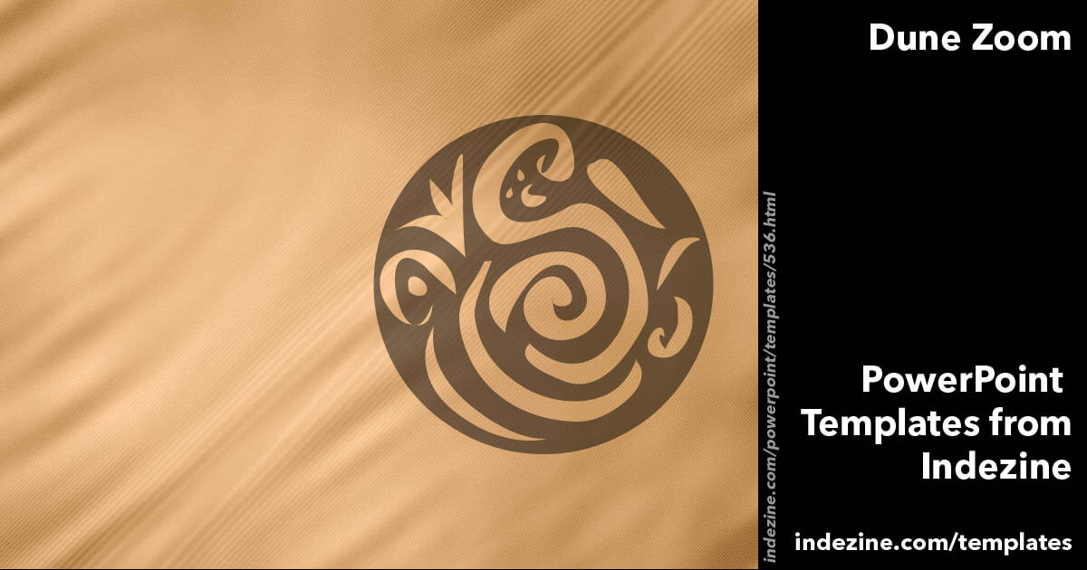 Dune Zoom PowerPoint Template