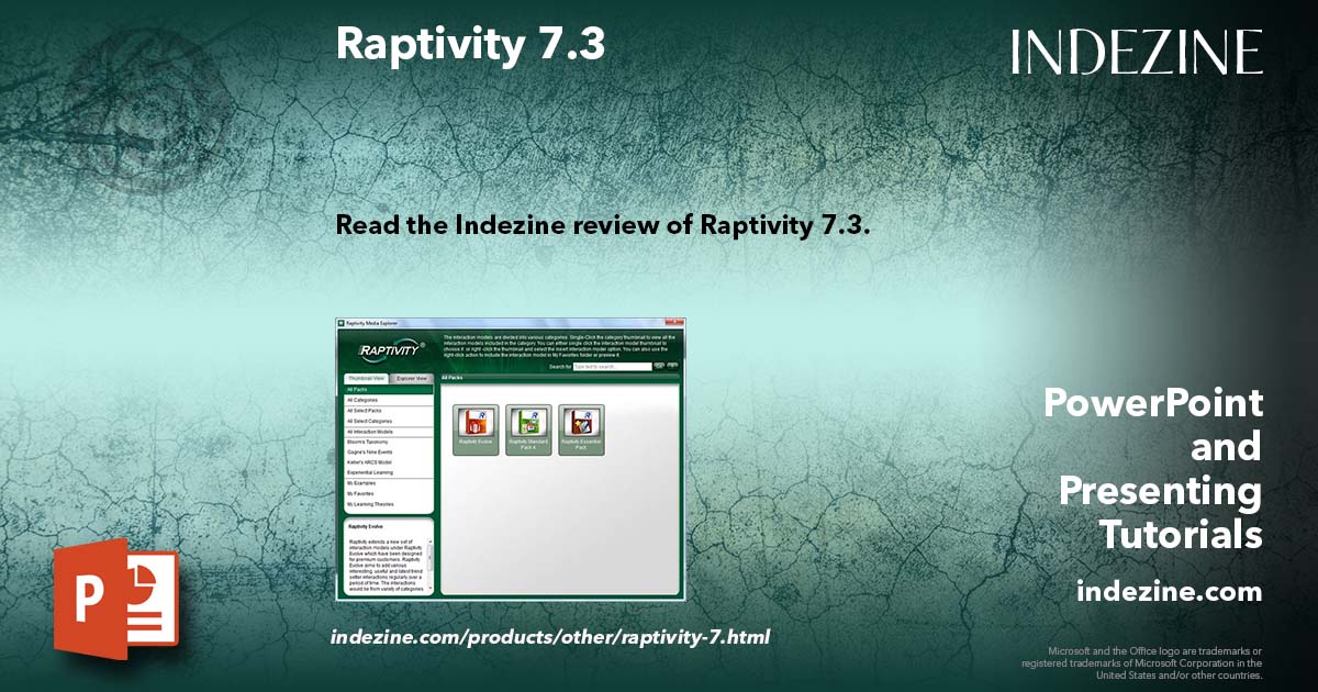 Raptivity 7.3