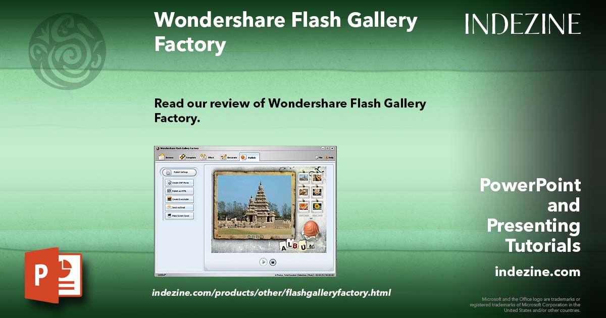 Wondershare Flash Gallery Factory