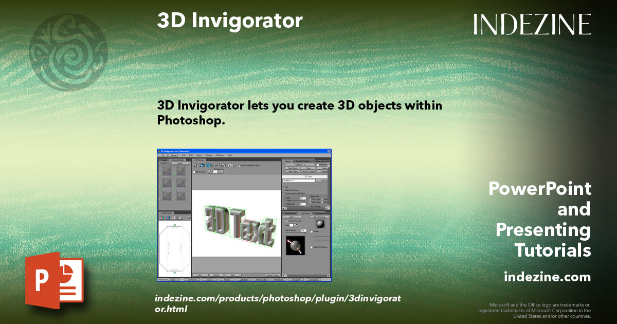 3d Text Photoshop Plugin