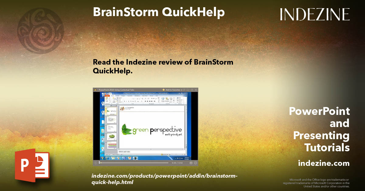 BrainStorm QuickHelp