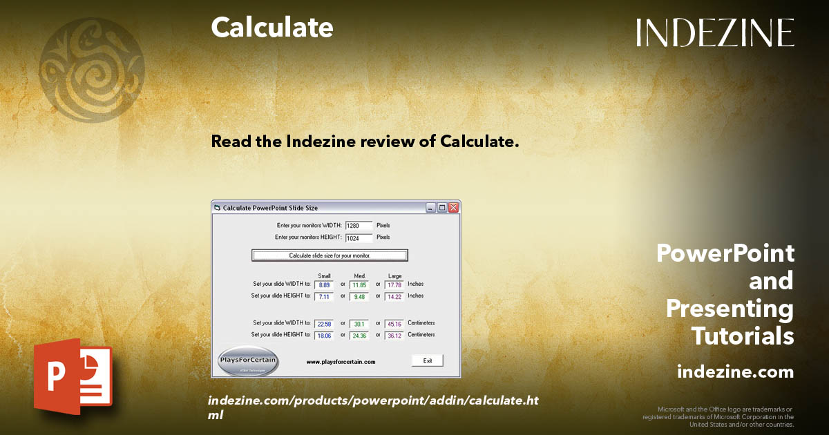 Calculate