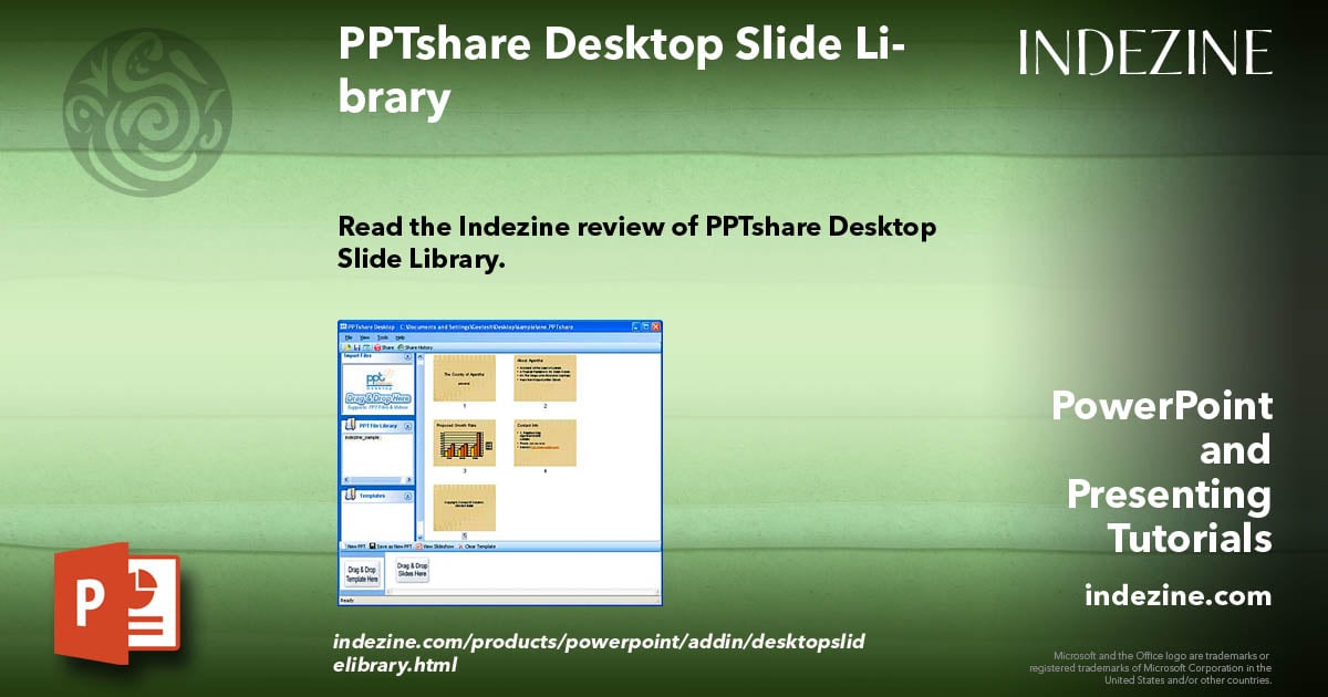 PPTshare Desktop Slide Library