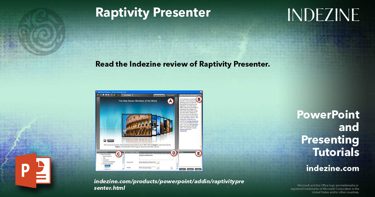 Raptivity Presenter