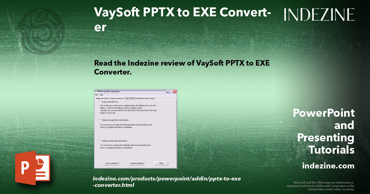VaySoft PPTX to EXE Converter