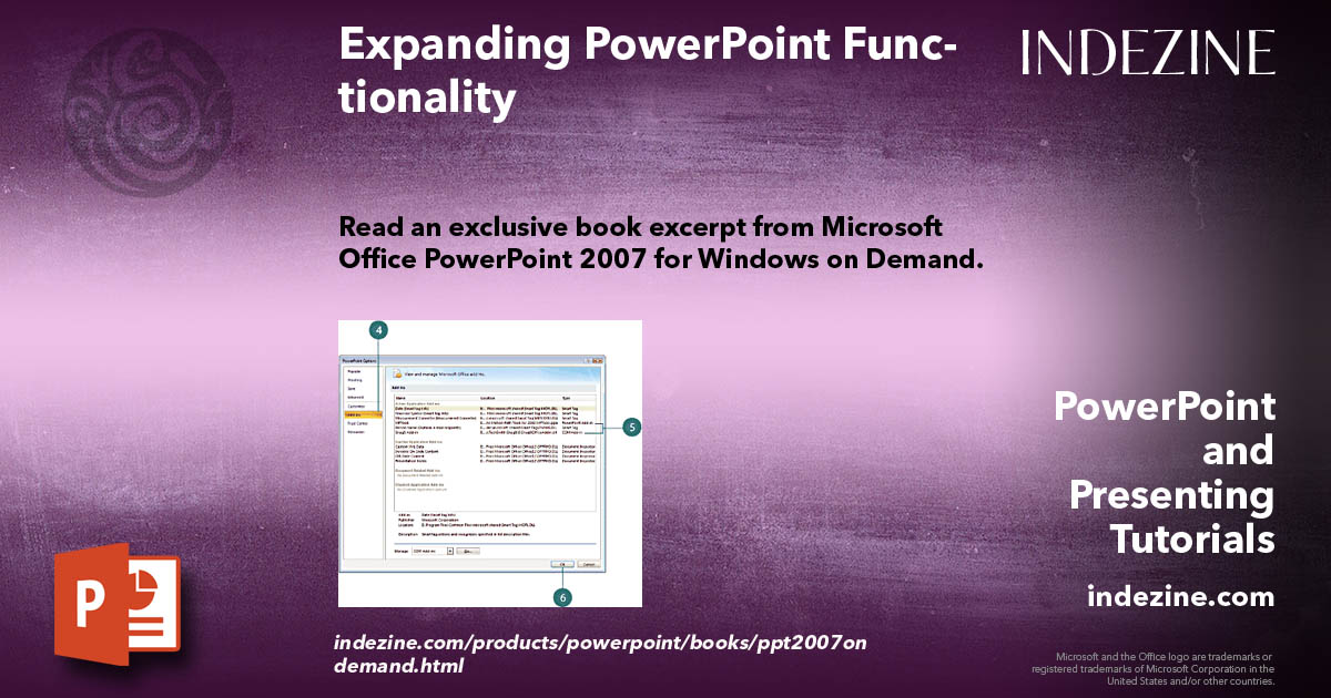 Expanding PowerPoint Functionality