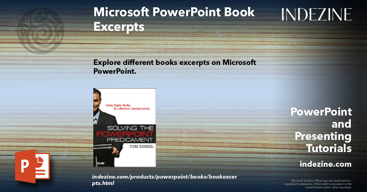 Microsoft PowerPoint Book Excerpts