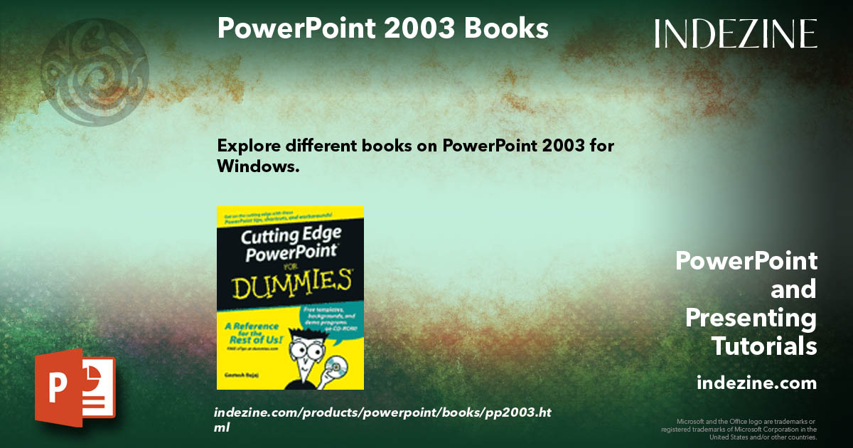 PowerPoint 2003 Books