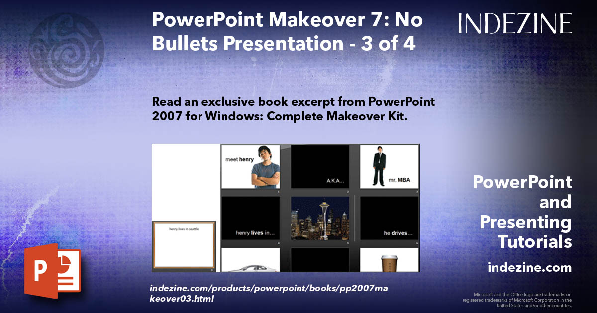 PowerPoint Makeover 7: No Bullets Presentation - 3 of 4