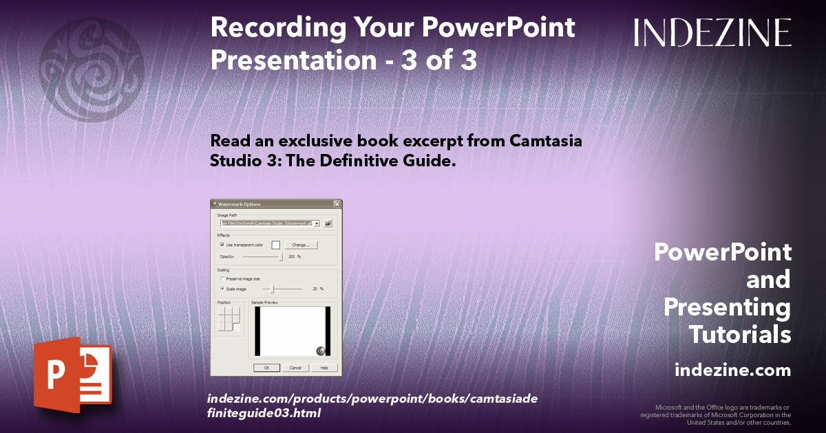 Recording Your PowerPoint Presentation - 3 of 3