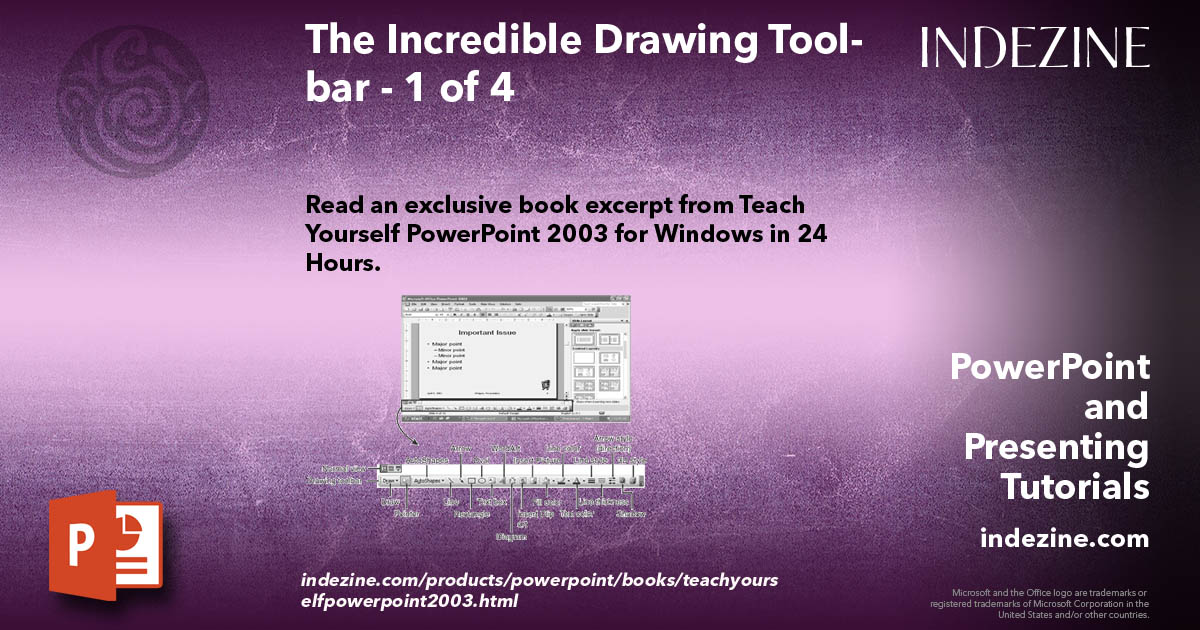 The Incredible Drawing Toolbar - 1 of 4