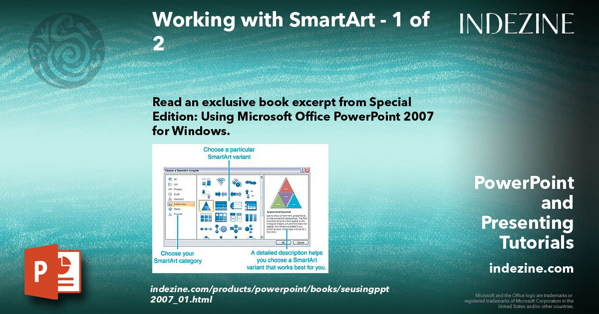 Working with SmartArt - 1 of 2