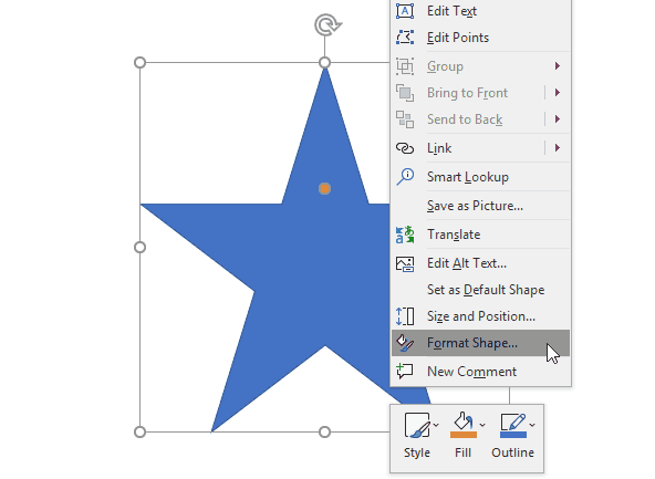 Put Your Image in a Star in PowerPoint
