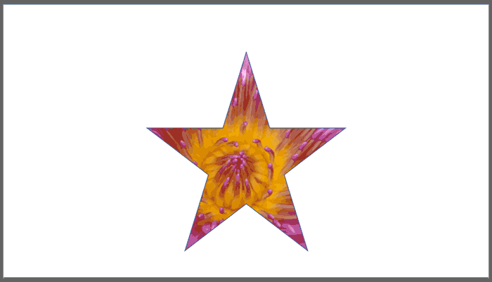 Put Your Image in a Star in PowerPoint