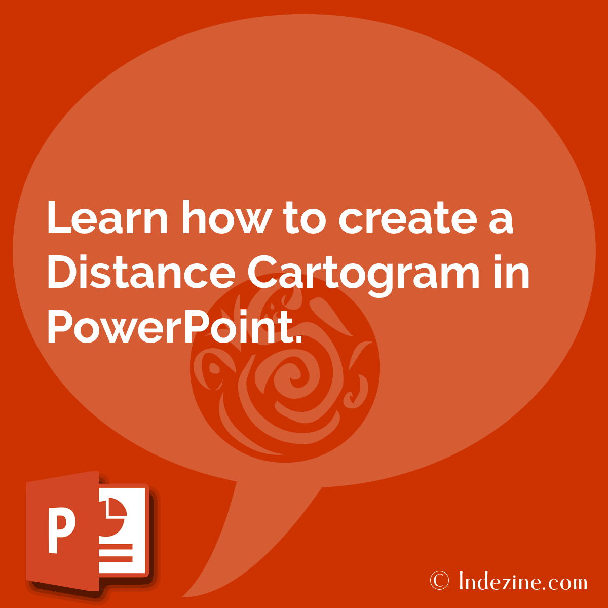 Distance Cartograms in PowerPoint 2013 - Part 1