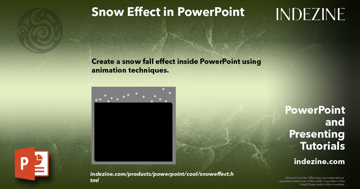 Snow Falling Animation Powerpoint