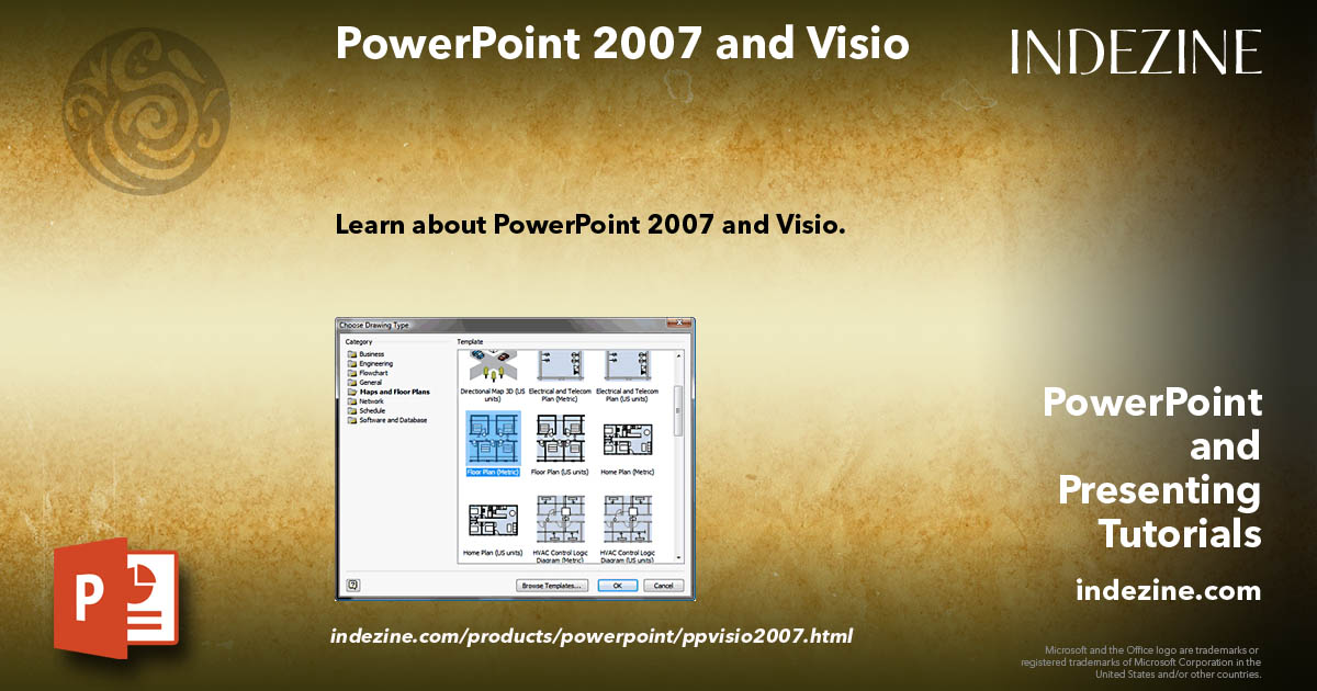 PowerPoint 2007 and Visio