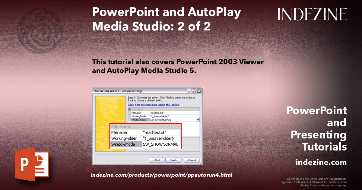 PowerPoint and AutoPlay Media Studio: 2 of 2