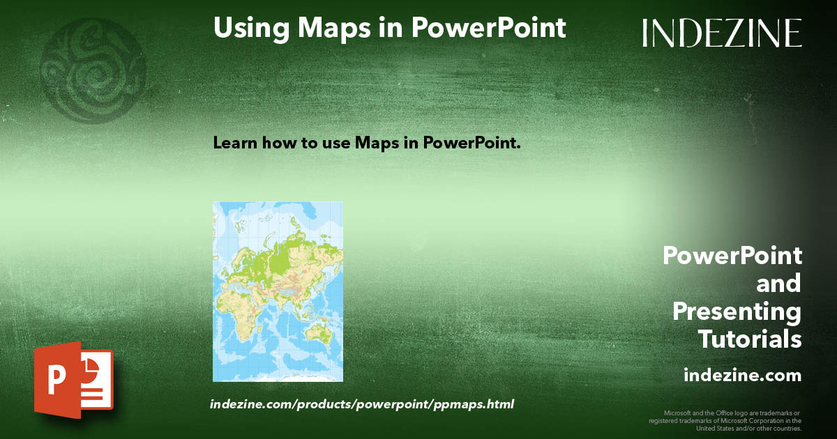 Using Maps in PowerPoint