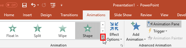 Change Animations in PowerPoint 2016 for Windows