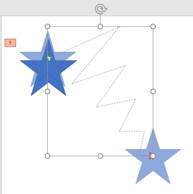 Drawing Custom Paths for Motion Path Animations in PowerPoint 2016 for ...