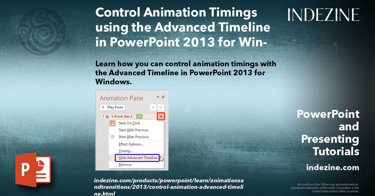 Control Animation Timings using the Advanced Timeline in PowerPoint ...