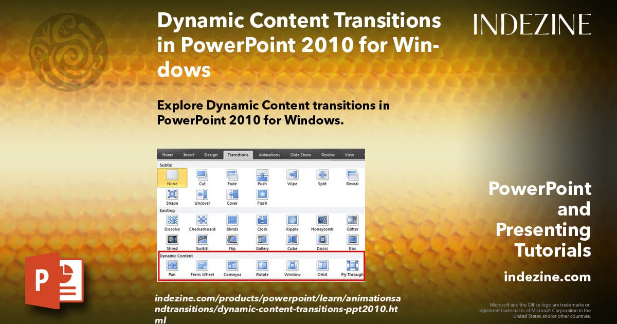 Dynamic Content Transitions in PowerPoint 2010 for Windows