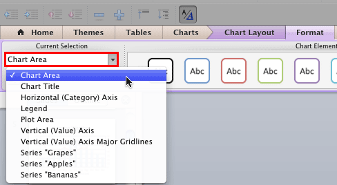 Chart Area: Font Options in PowerPoint 2011 for Mac