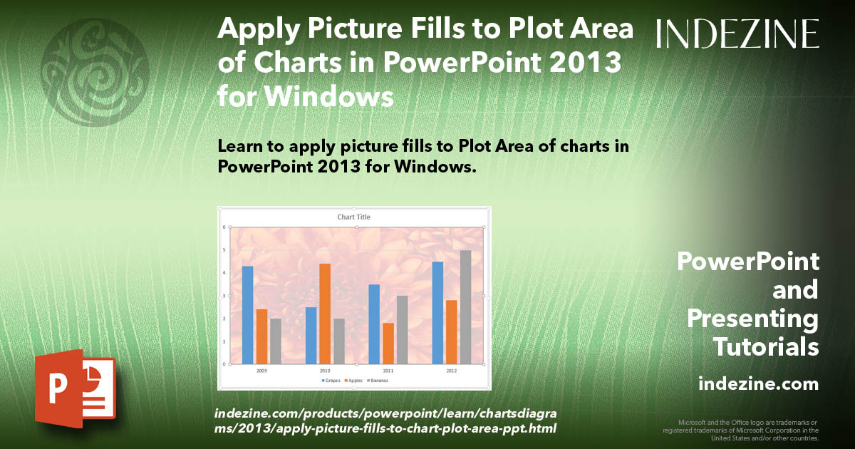 Apply Picture Fills to Plot Area of Charts in PowerPoint 2013 for Windows