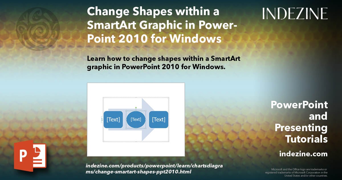 Change Shapes within a SmartArt Graphic in PowerPoint 2010 for Windows