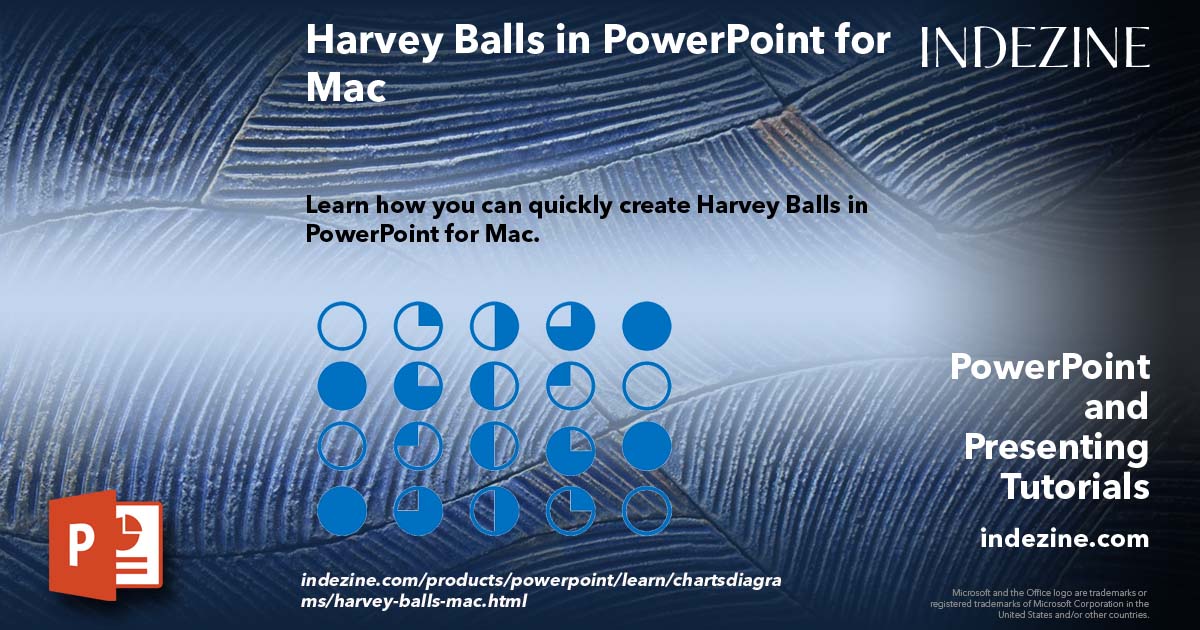 Harvey Balls in PowerPoint for Mac