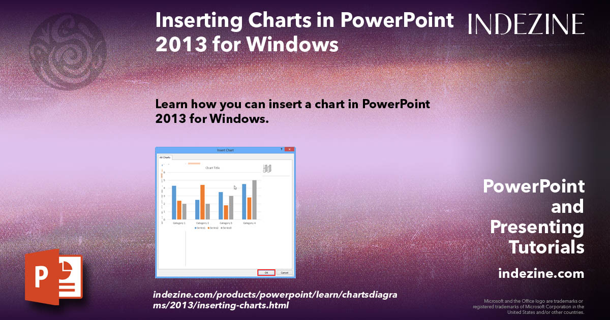 Inserting Charts in PowerPoint 2013 for Windows