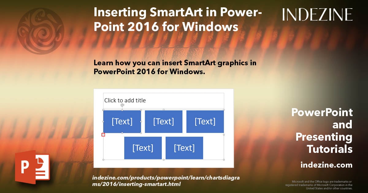 Inserting Smartart In Powerpoint 2016 For Windows