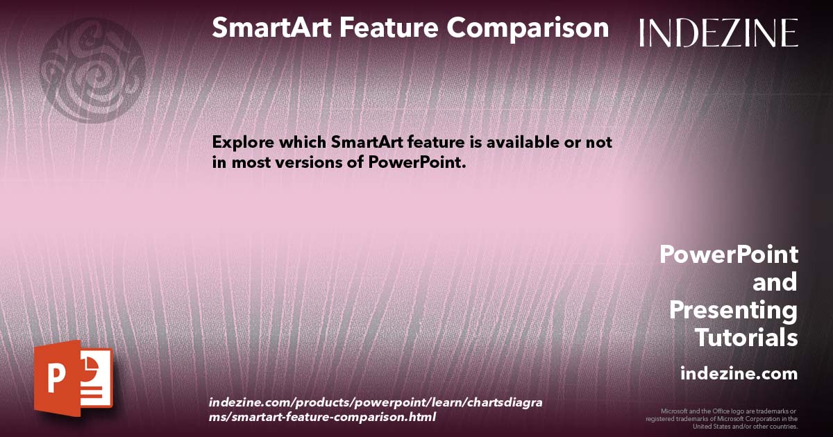 SmartArt Feature Comparison