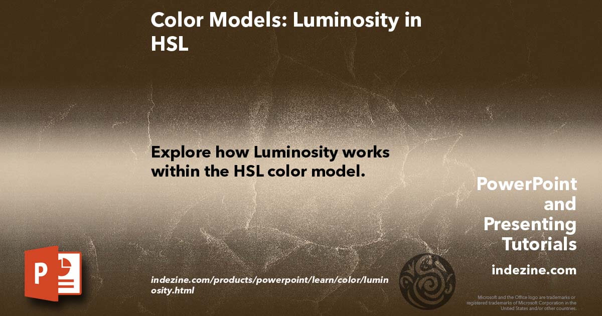 Color Models: Luminosity in HSL