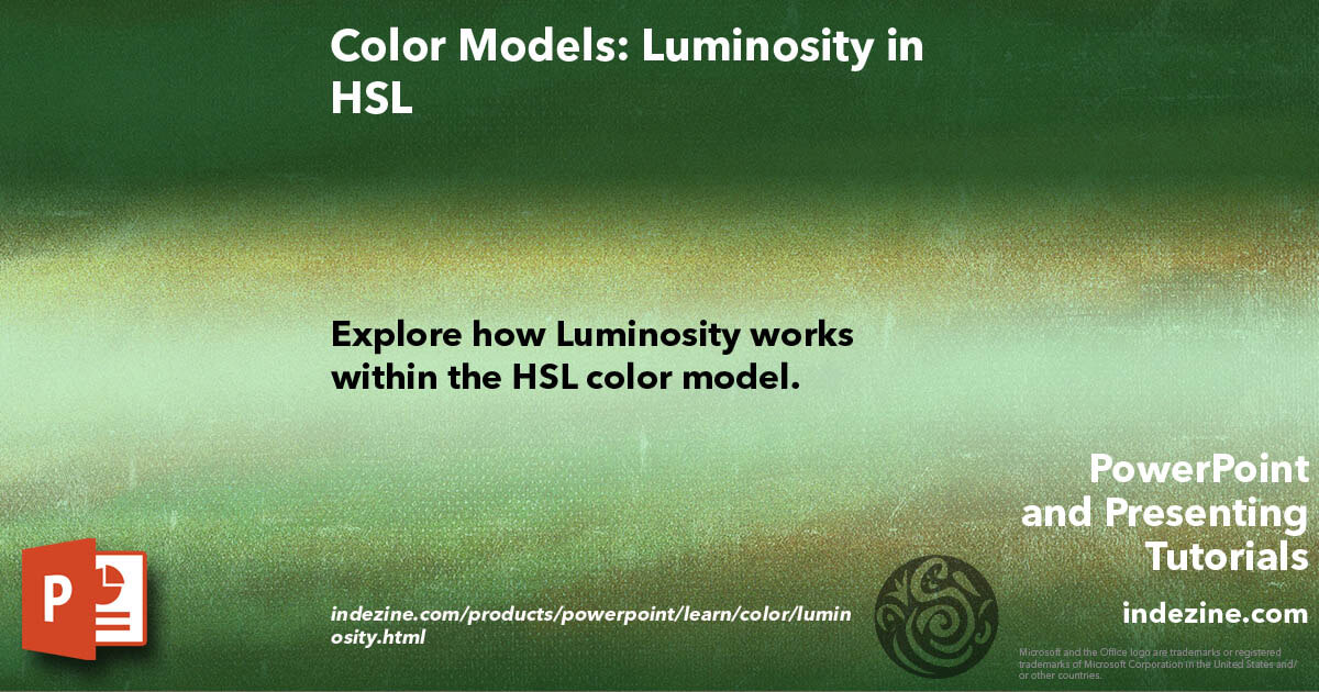 Color Models: Luminosity in HSL