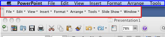 Add and Remove Menus in PowerPoint 2011 for Mac