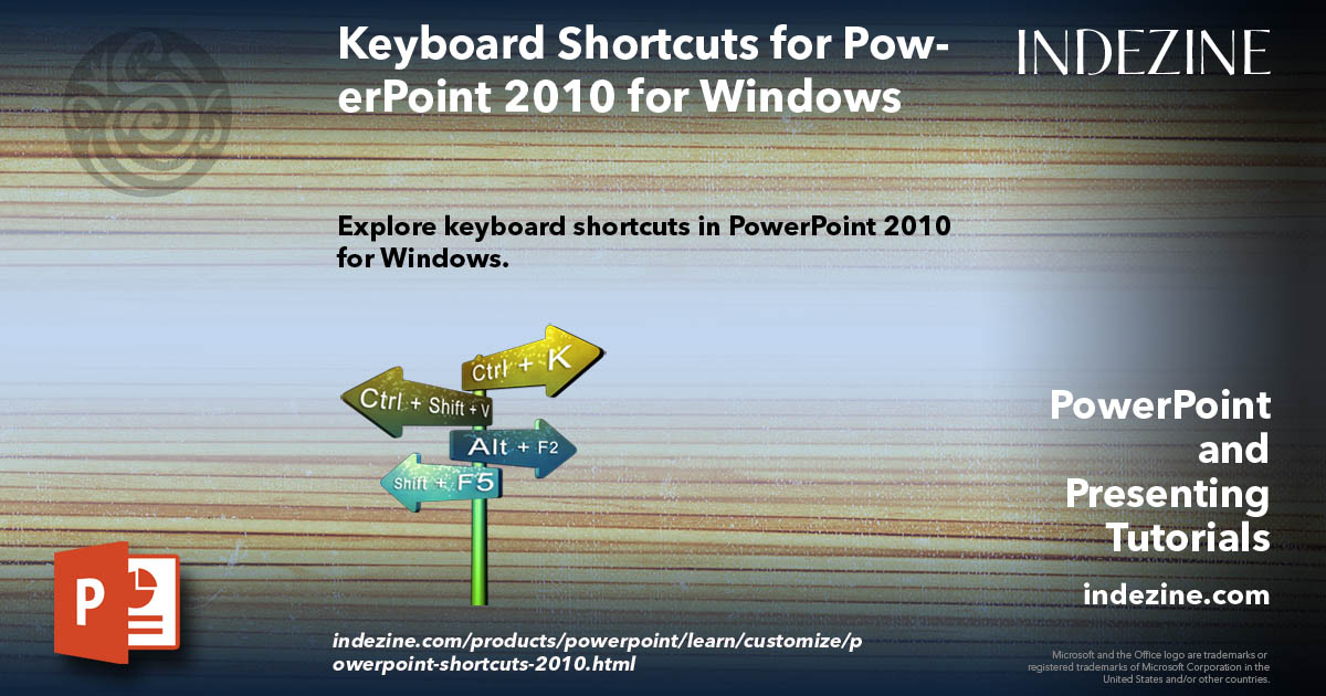 Keyboard Shortcuts for PowerPoint 2010 for Windows