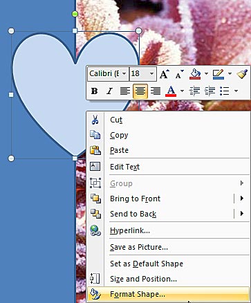 Add Slide Background Fill to Shapes in PowerPoint 2007 for Windows