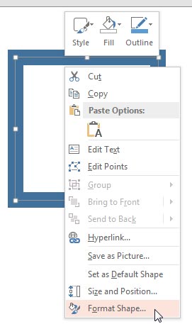 Gradient Lines for Shapes in PowerPoint 2016 for Windows