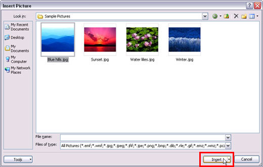 Add Picture Fills to Shapes in PowerPoint 2010 for Windows