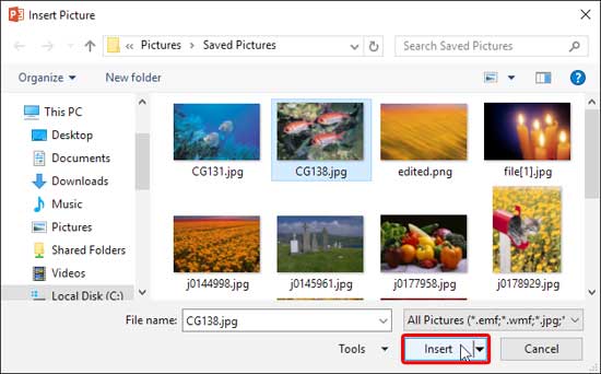 Add Picture Fills to Shapes in PowerPoint 2016 for Windows