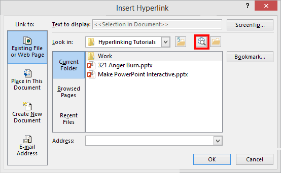 Linking to Web Pages in PowerPoint 2013 for Windows