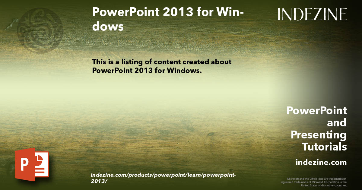 Logotipo De Ms Powerpoint 2013