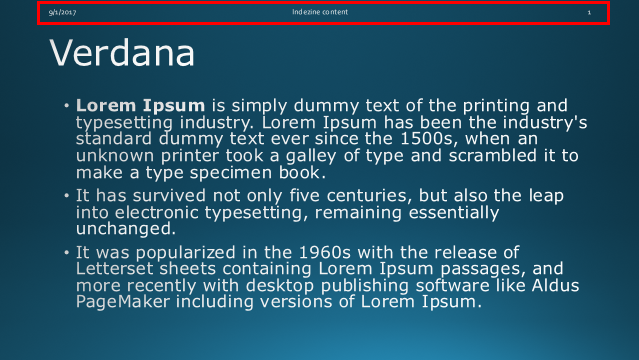 Add Headers and Footers to Slides in PowerPoint 2016 for Windows
